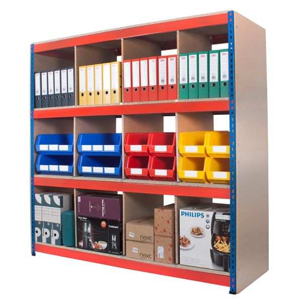 Rivet Divider Shelving System | Linear Storage Solutions